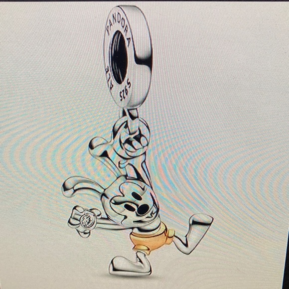 Pandora | Jewelry | Pandora Silver And Gold Disney Character Charm ...